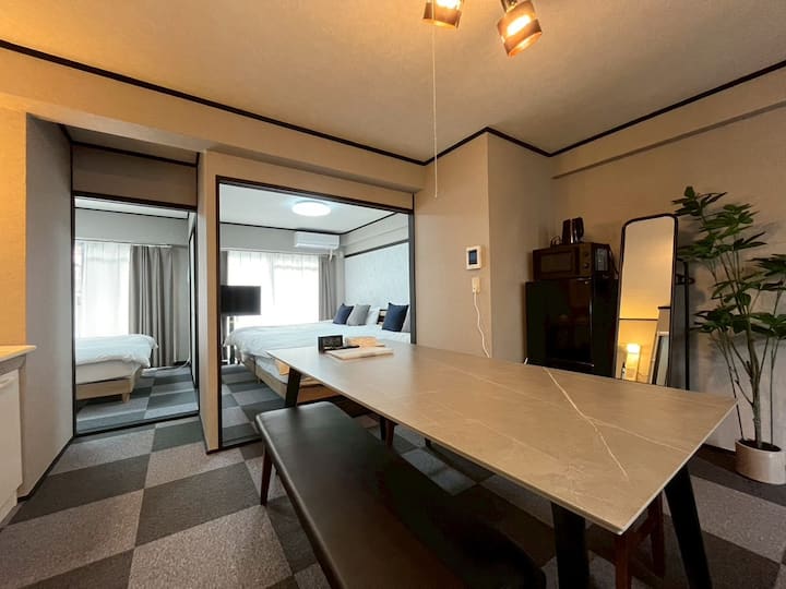 [P3]taisho Sta 5 Min/3 Beds Room/kix 43 Min - Osaka