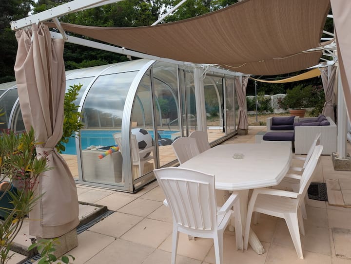 Loft-150 M²-duplex-piscine Couverte-mine D'argent - Largentière