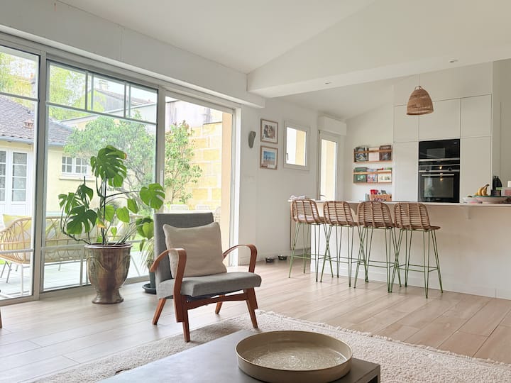 Grande Maison 5 Chambres - Jardin - Jeux - Studio - Blanquefort