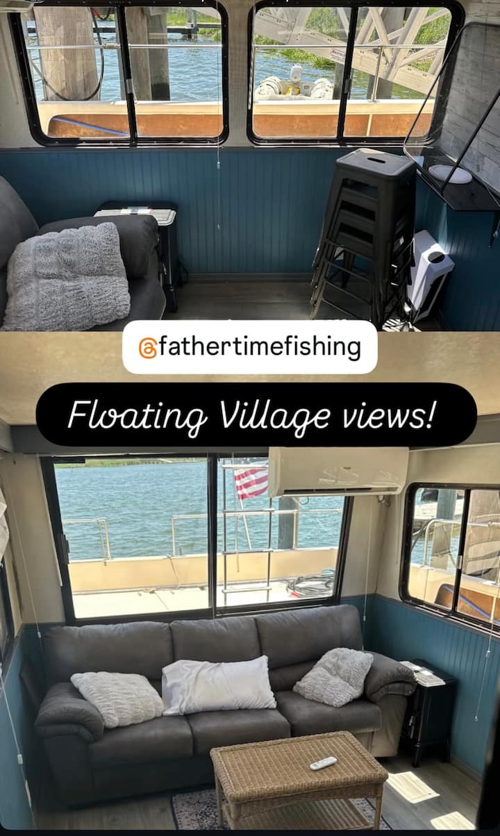 Welcome To Father Time’s Floating Village! - Long Branch, NJ