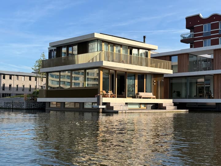 New: Luxurious Watervilla | Familyfriendly | Sauna - Ámsterdam