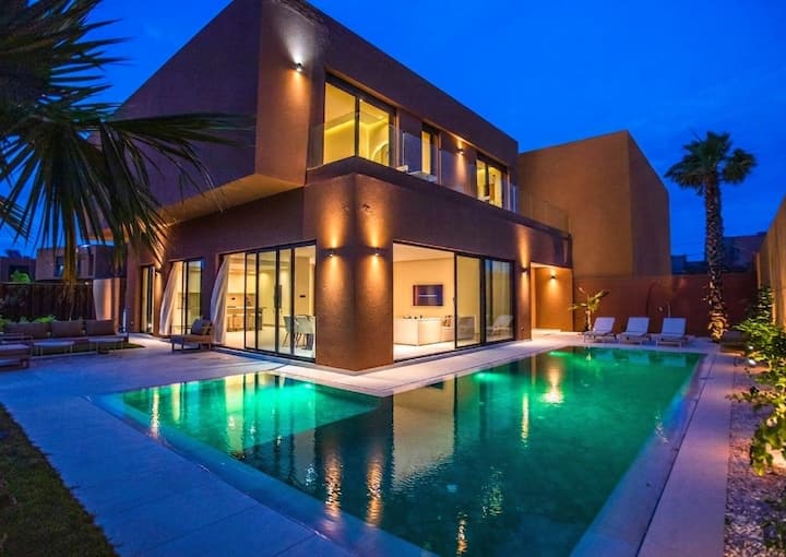 Villa Fellicia,5 Suite Piscine Hammam Vue Sur Golf - Marrakech