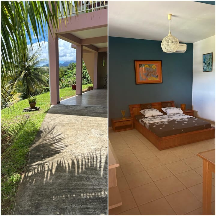 Centre De L'île-campagne-chbre Indépdte-terrasse - Martinique