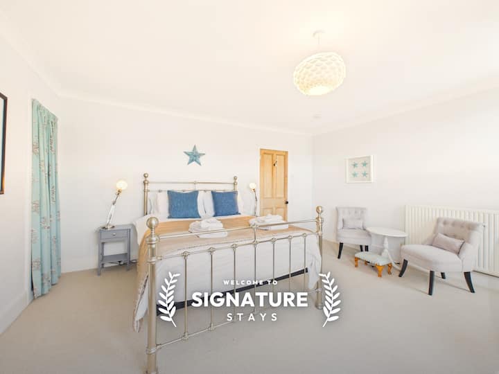 Beachside Retreat | Modern | Spacious | Sleeps 8 - Brixham