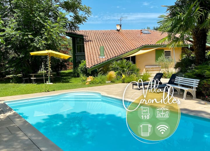 Villa Coronilles | Piscine, Climatisation, Jardin - Castres