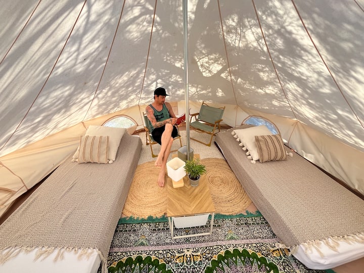 Tente N°3 Bivouac 50m De La Plage - Leucate