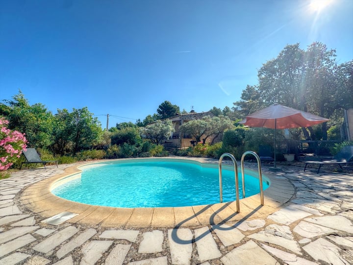 Deux Maisons Avec Piscine Sécurisée – Aups - Aups