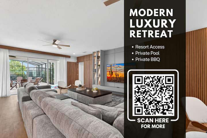 Lux Sonoma Retreat W Private Pool & Outdoor Bbq - Kissimmee, FL
