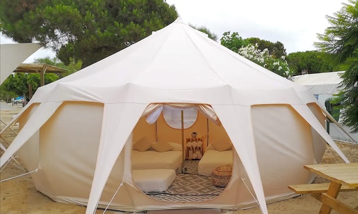 Tente N°4 Bivouac 50m De La Plage - La Franqui