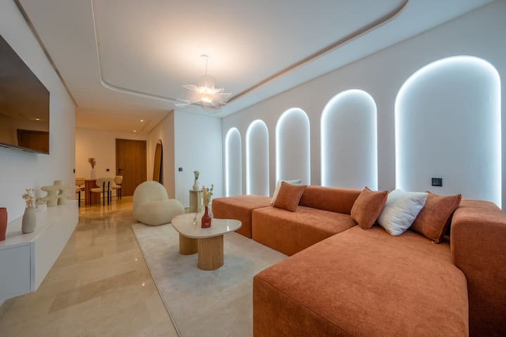 Luxury 2br Oasis | Pool & Fitness | City Center - Marrakech