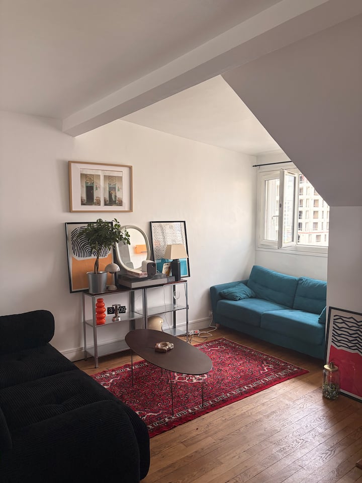 Appartement Lumineux Et Cosy Avec Une Vue Dégagée - Ivry-sur-Seine