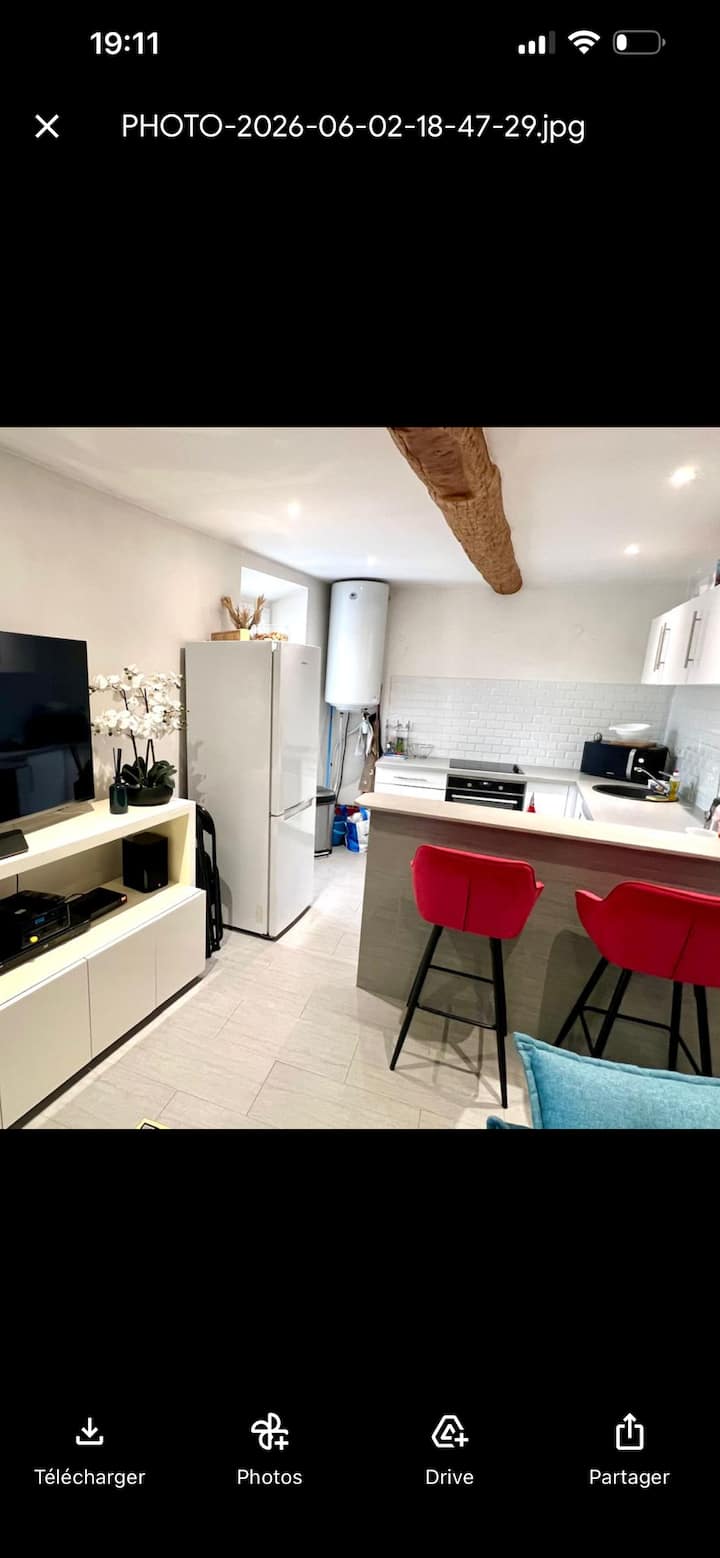 Appartement Rénové Au Cœur Du Village - La Turbie