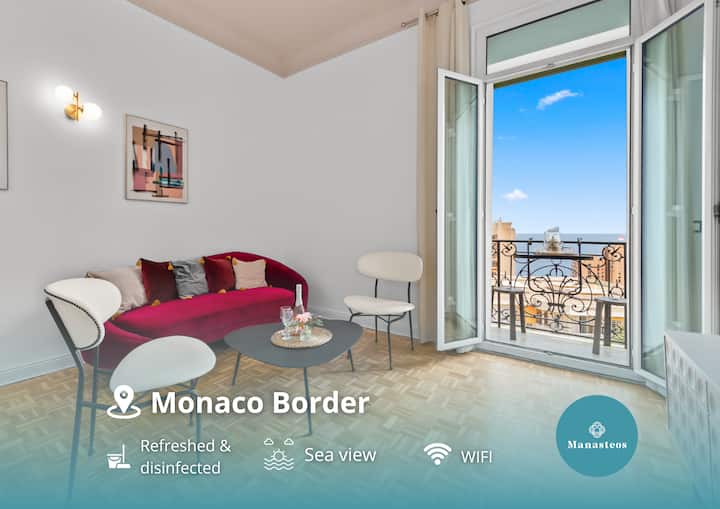 Vue Mer Et Monaco - Spacieux Et Typique - Gn - Menton