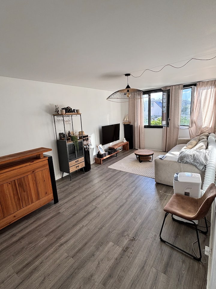 Appartement Calme Et Lumineux Avec Chambre Privée - Courbevoie