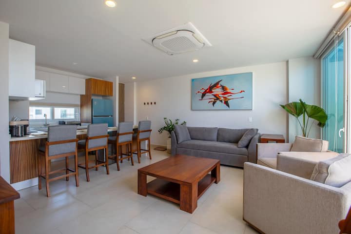 Green District Nuevo Vallarta 1br & Patio Privado - Nuevo Vallarta