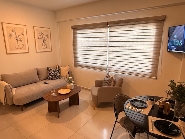 Stunning New 2br W/ Ac, Elevator, Parking & Gym - Tlaquepaque