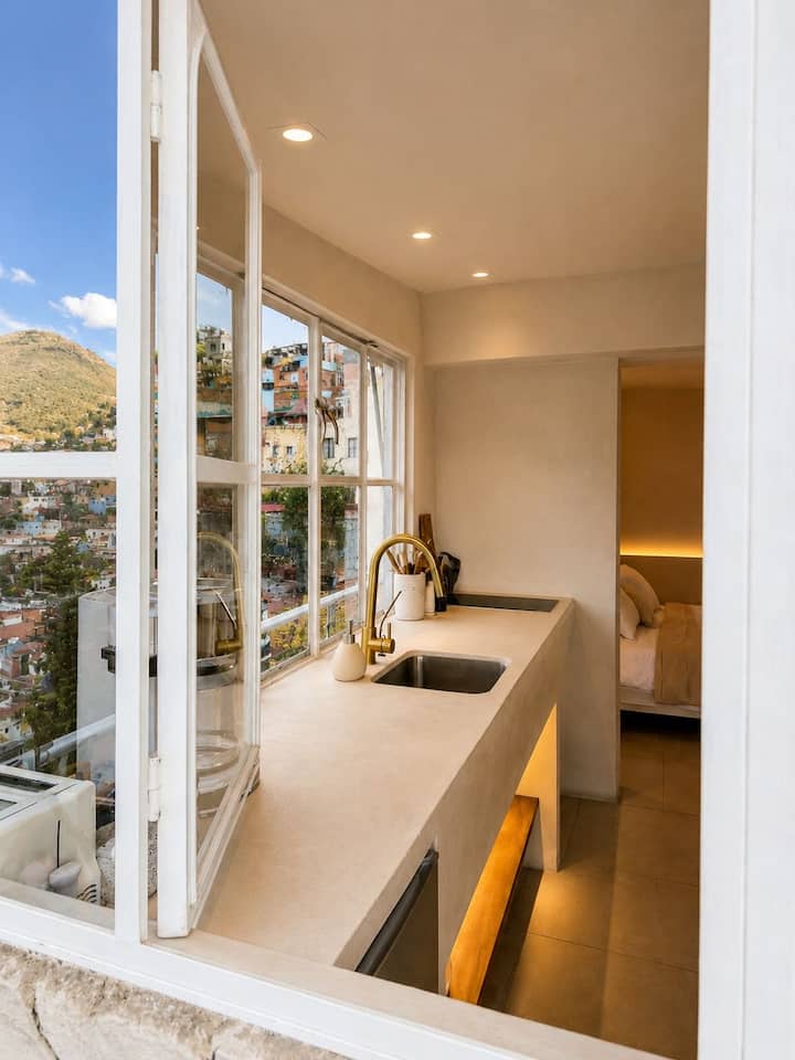 Loft Penthouse 1. Terraza Con Vista Al Centro - Guanajuato