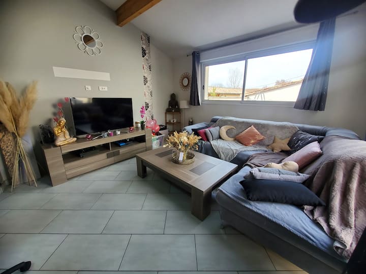 Maison Familiale Avec Piscine • 8 Pers • Bordeaux - Aquitaine