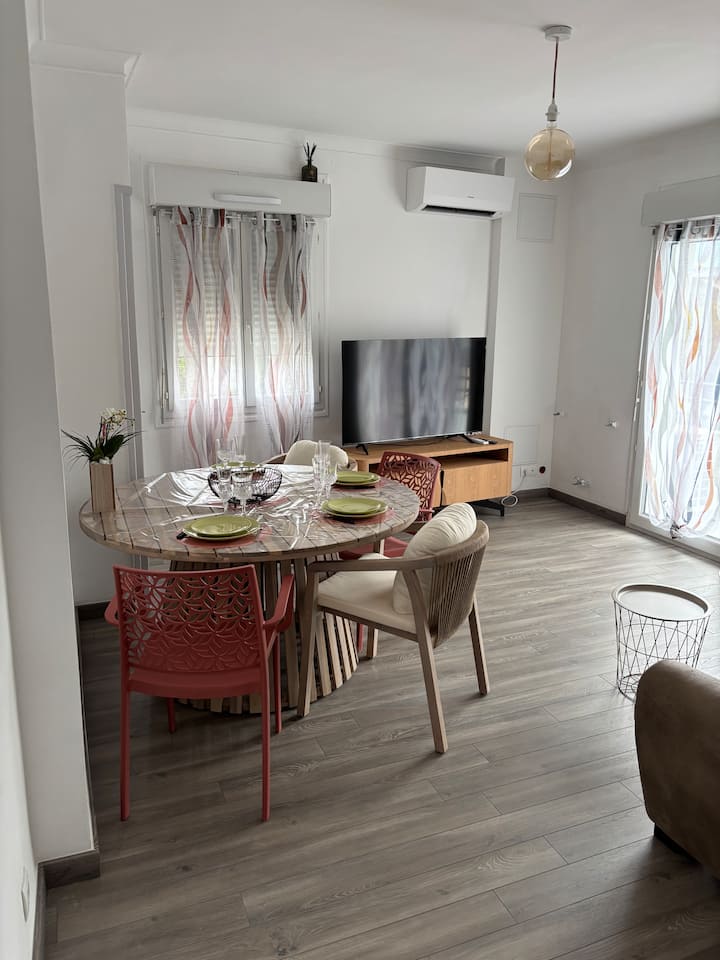 T2 Cosy Au 1er éTage 4 Pers 3 Lits Clim Parking - Albertville