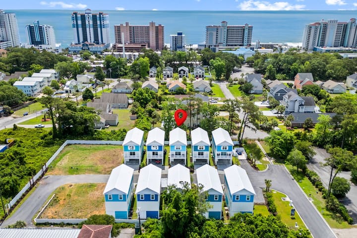 Coastal Mod-steps To Beach-pet Friendly - Myrtle Beach, SC