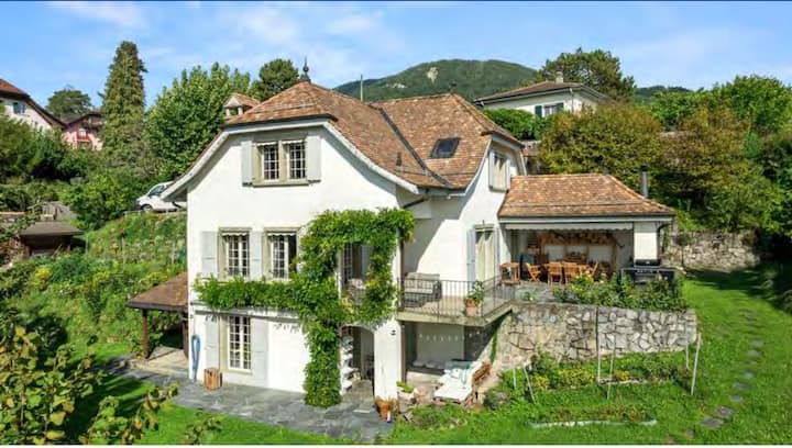 Charmante Maison Familiale Avec Vue Lac- St-légier - Montreux