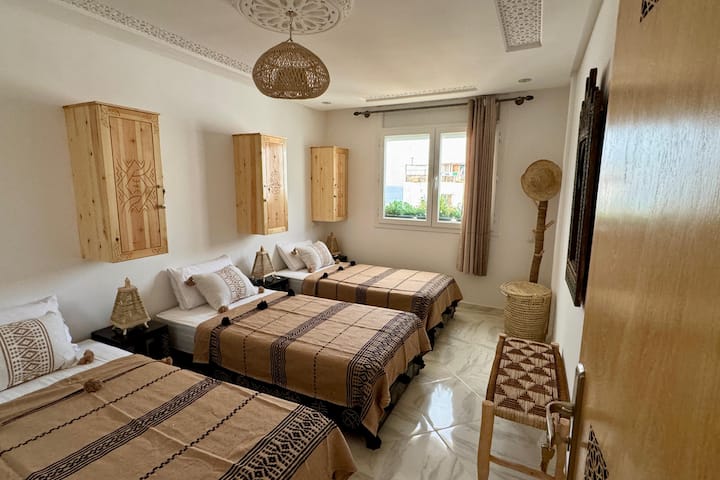 Surf-view Villa · Terrace · 4br · Tamraght - Taghazout