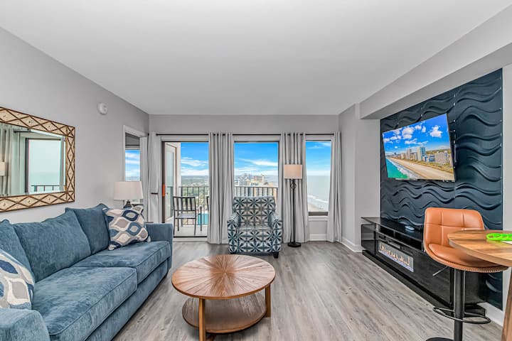 Renovated 2br Condo-lovely Ocean Views-palace 2214 - Myrtle Beach, SC