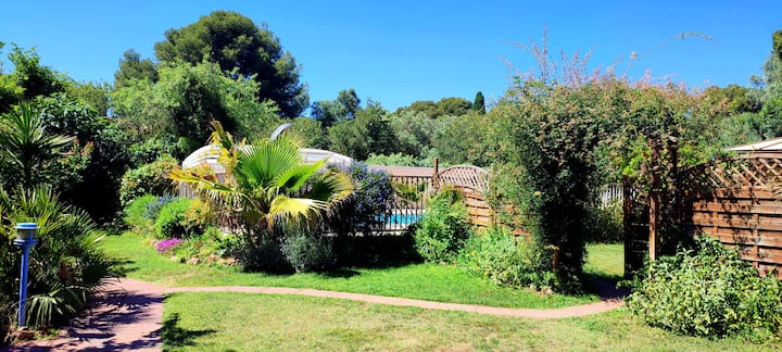 Gîtes 6 Pers, Calme, Pleine Nature, 200m De L'eau - Frontignan