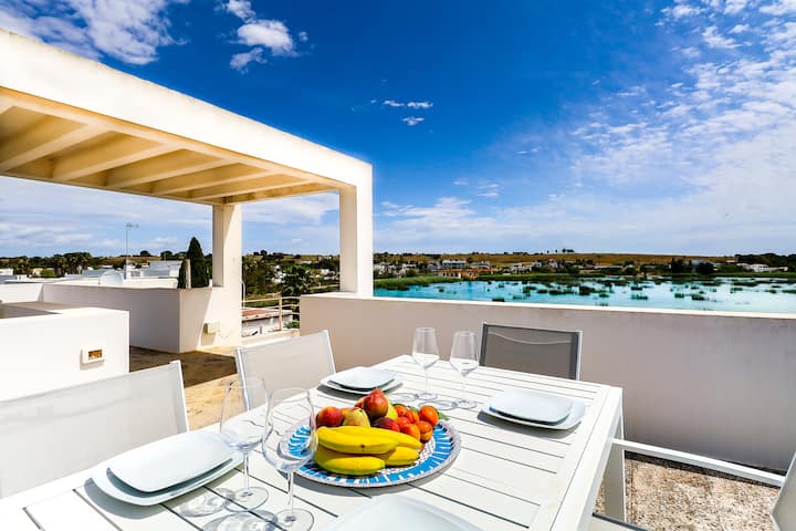 Terrazza Sul Lago By Casa Di Marco - Torre Lapillo