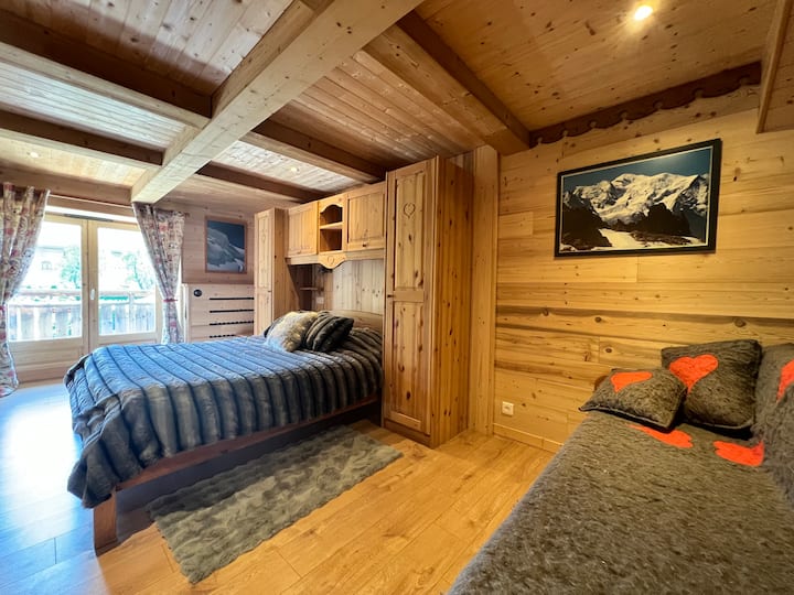 Miage - Chambre Double Dans Un Chalet De Charme. - Les Houches