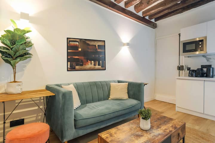 Appt Confortable- Ac- 2br- 4p- Paris-notre Dame - Paris