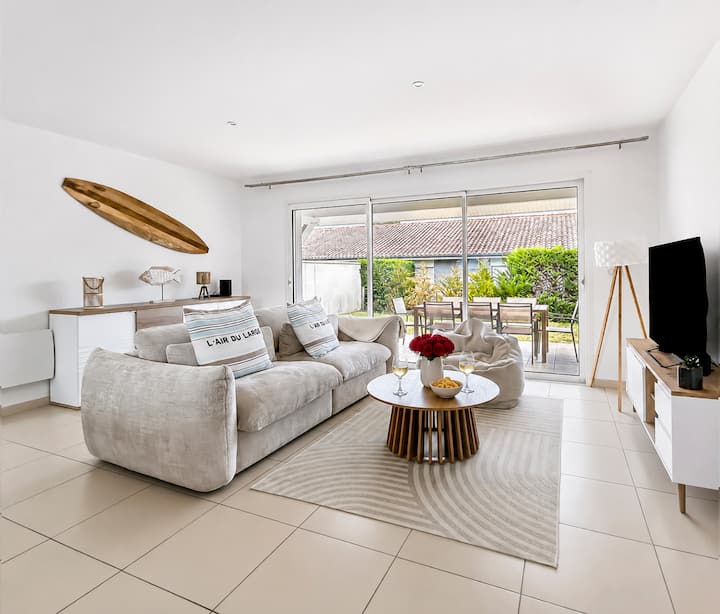 Maison Moderne T4 Avec Jardin Et Terrasse - Soustons
