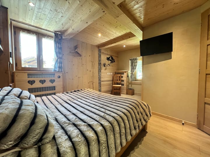 Warens - Chambre Double Dans Un Chalet De Charme - Les Houches