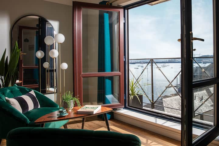 Luxury Sea View Apartment In The Packet Quays - Portscatho