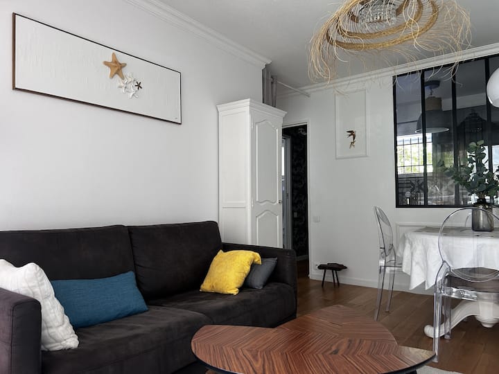 ღ Plaisance • Balcon, Cocon Cosy & Plage à Pied - Arcachon