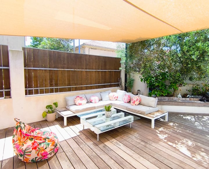 Maison Climatisée – Piscine, Parking & Mer à Pied - Giens