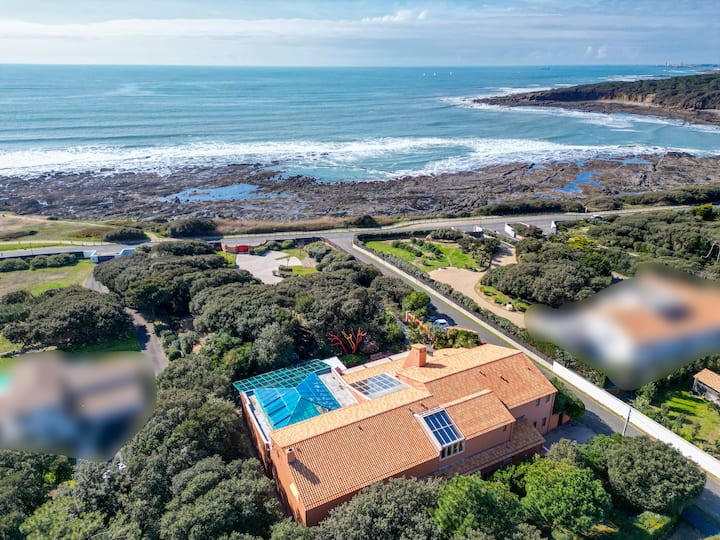 Villa 5* Piscine Intérieure 110m², Vue Océan - Les Sables-d'Olonne