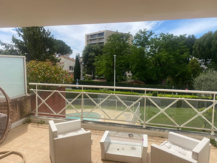Magnifique Studio + Piscine - Saint-Laurent-du-Var
