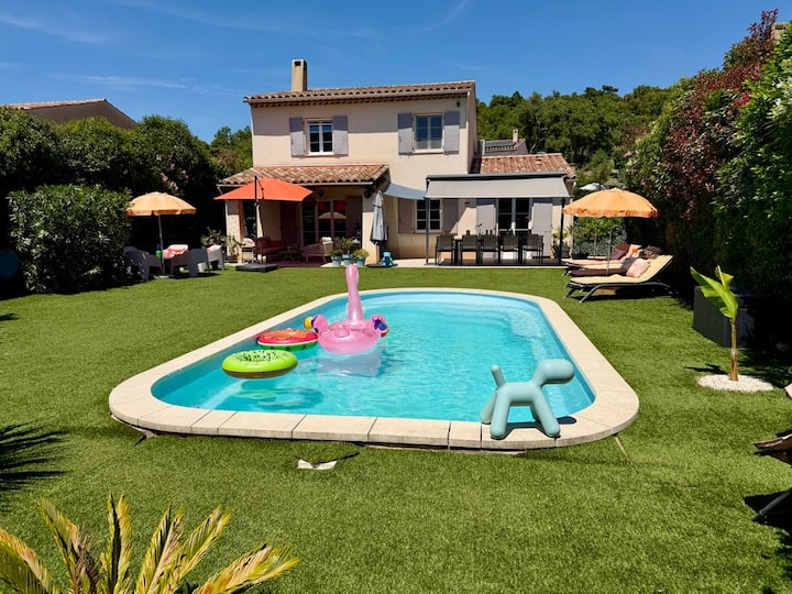 Belle Villa Avec Piscine Privée Golfe De St Tropez - Le Lavandou