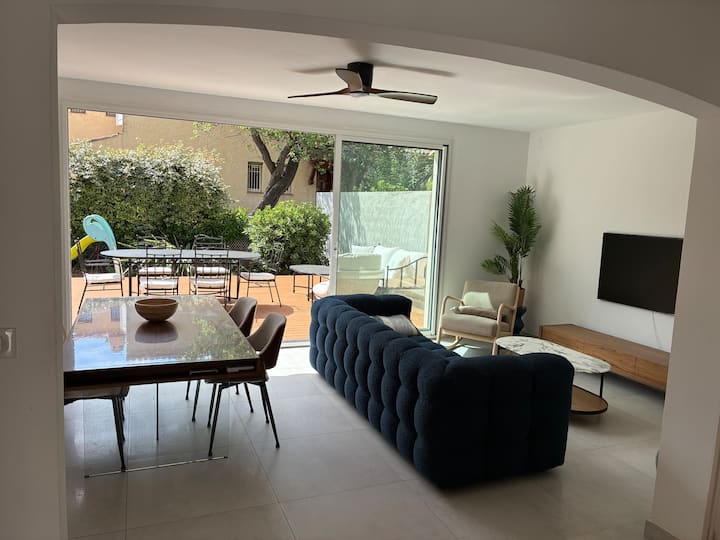 Villa à Portissol, Piscine + Plage & Port à Pied - Sanary-sur-Mer