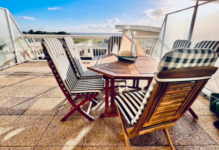 Appartement Avec Vue Mer Et Jardin à La Rochelle - ラ・ロシェル