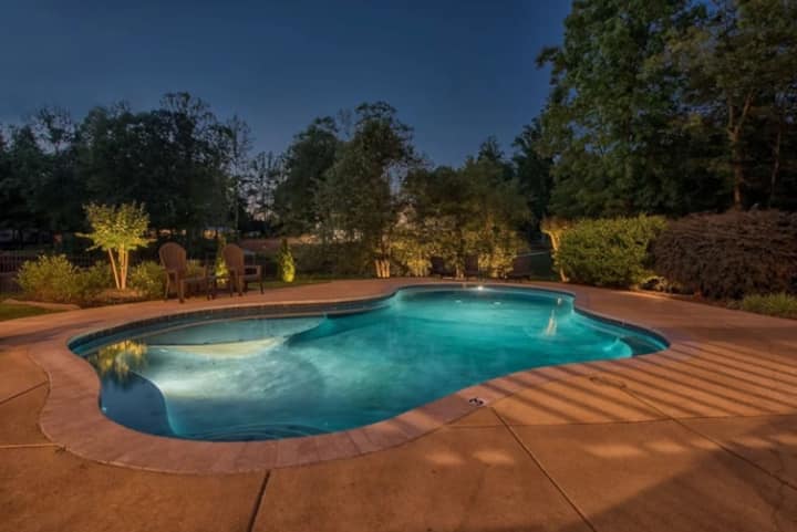 Lake Escape | Pool | Game Room | Theater | Dock - Mooresville, NC