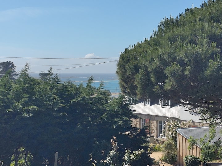 Suite Familiale Vue Mer Dans Une Maison D'hôtes - Trégastel