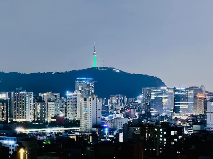 [루프탑 남산뷰&Ddp] #혜화# 낙산공원#Kpop# 광장시장# 명동강남홍대성수동대문Ddp - Seoul