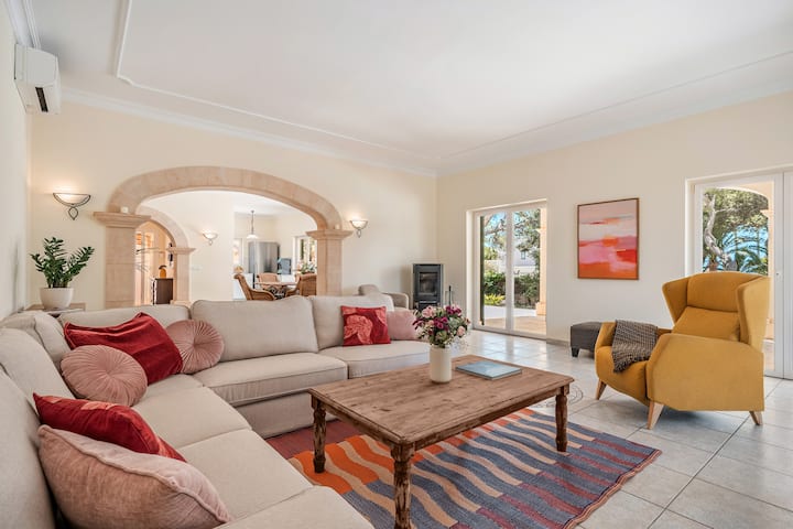 Can Camelia, Villa Avec Piscine Chauffée Et Sauna - Cala Murada