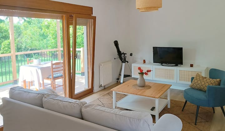 Casa Familiar Con Terraza, Barbacoa Y Jardín - Tapia de Casariego