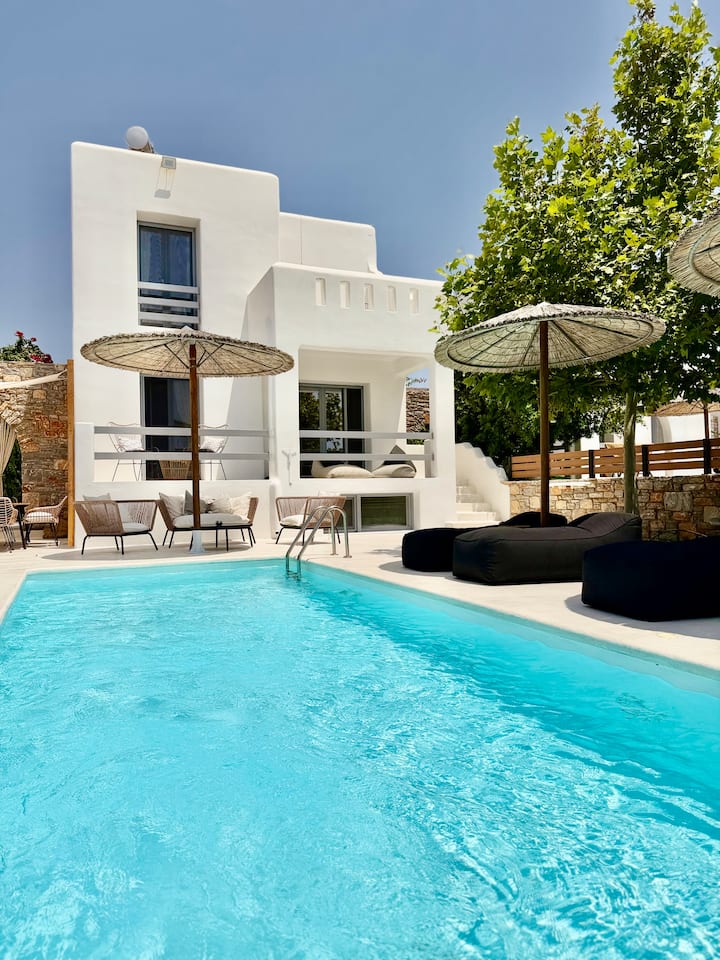 Noema Mare Luxury Villa | Private Pool & Sea View - Naxos