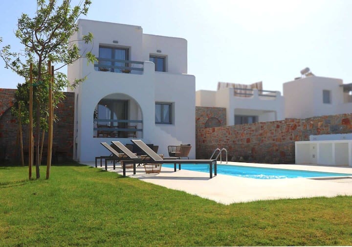 Noema Aura Luxury Villa | Private Pool & Sea View - ナクソス島