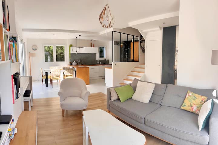 Maison Familiale 10 Min à Pied Plage Et Centre. - Bidart
