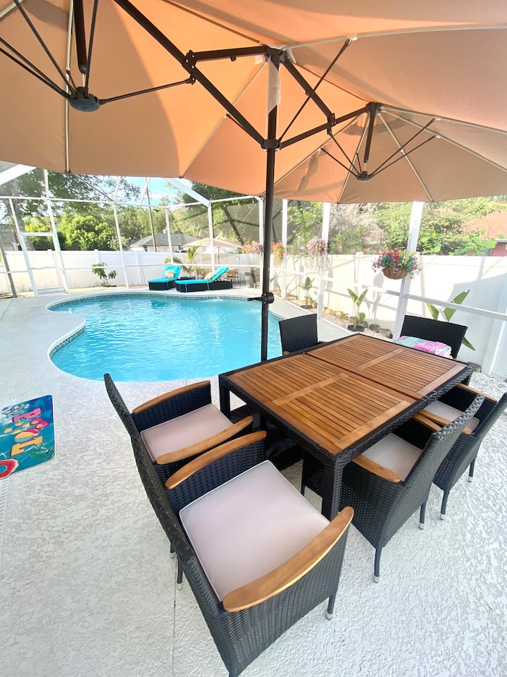 Luxury- Bush Gardens Pool Home - Tampa